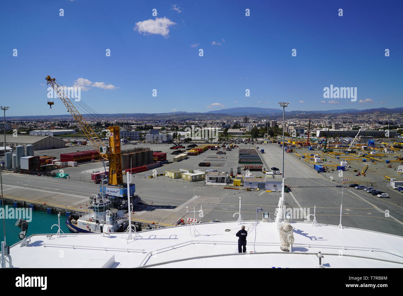 The Port of Limassol is the largest port in Cyprus Stock Photo - Alamy