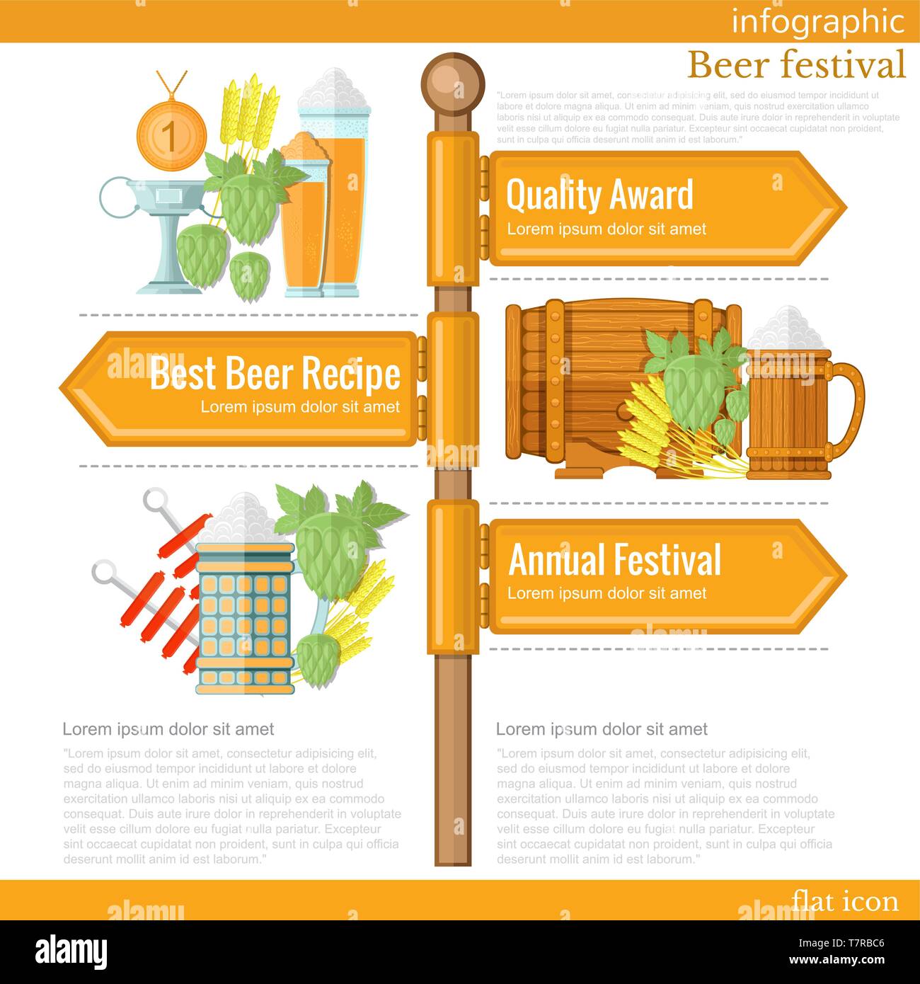 Infographic Art Beer