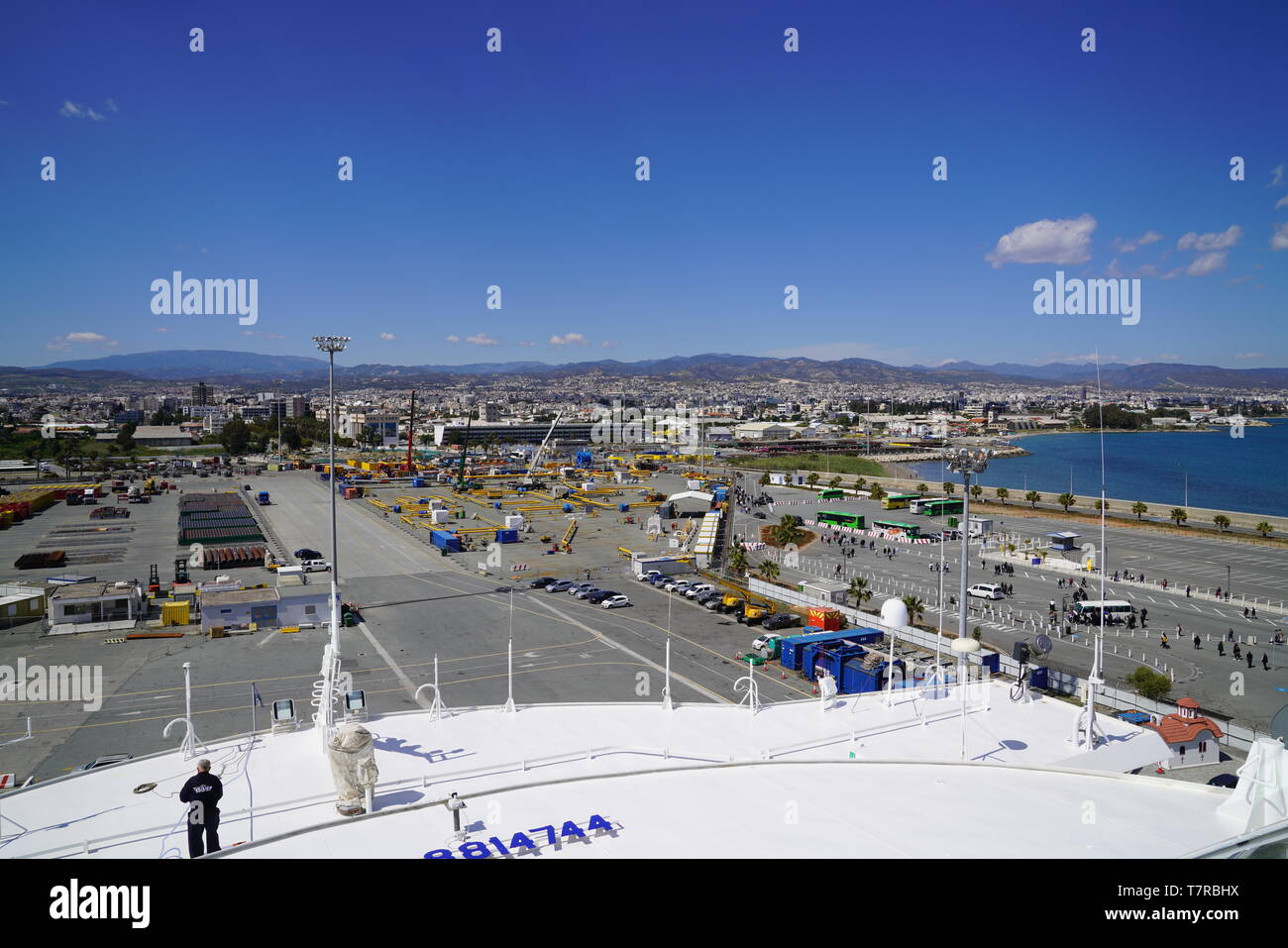 The Port of Limassol is the largest port in Cyprus Stock Photo - Alamy