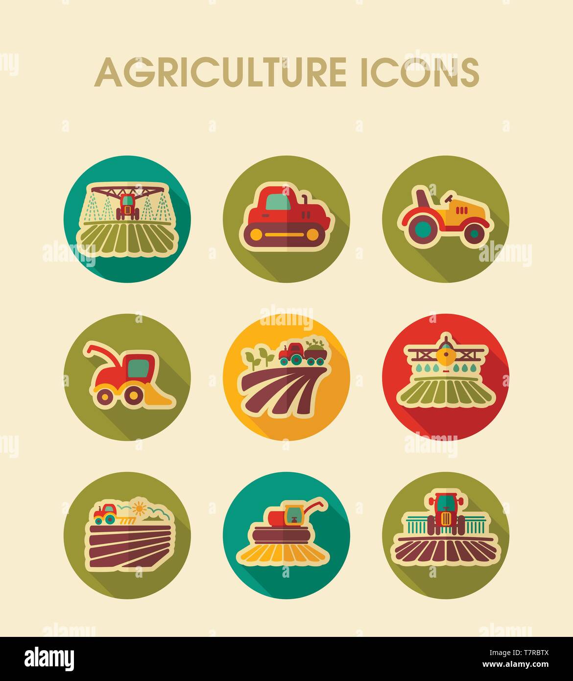 Farm Field icon. Agriculture transport sign. Graph symbol for your web ...