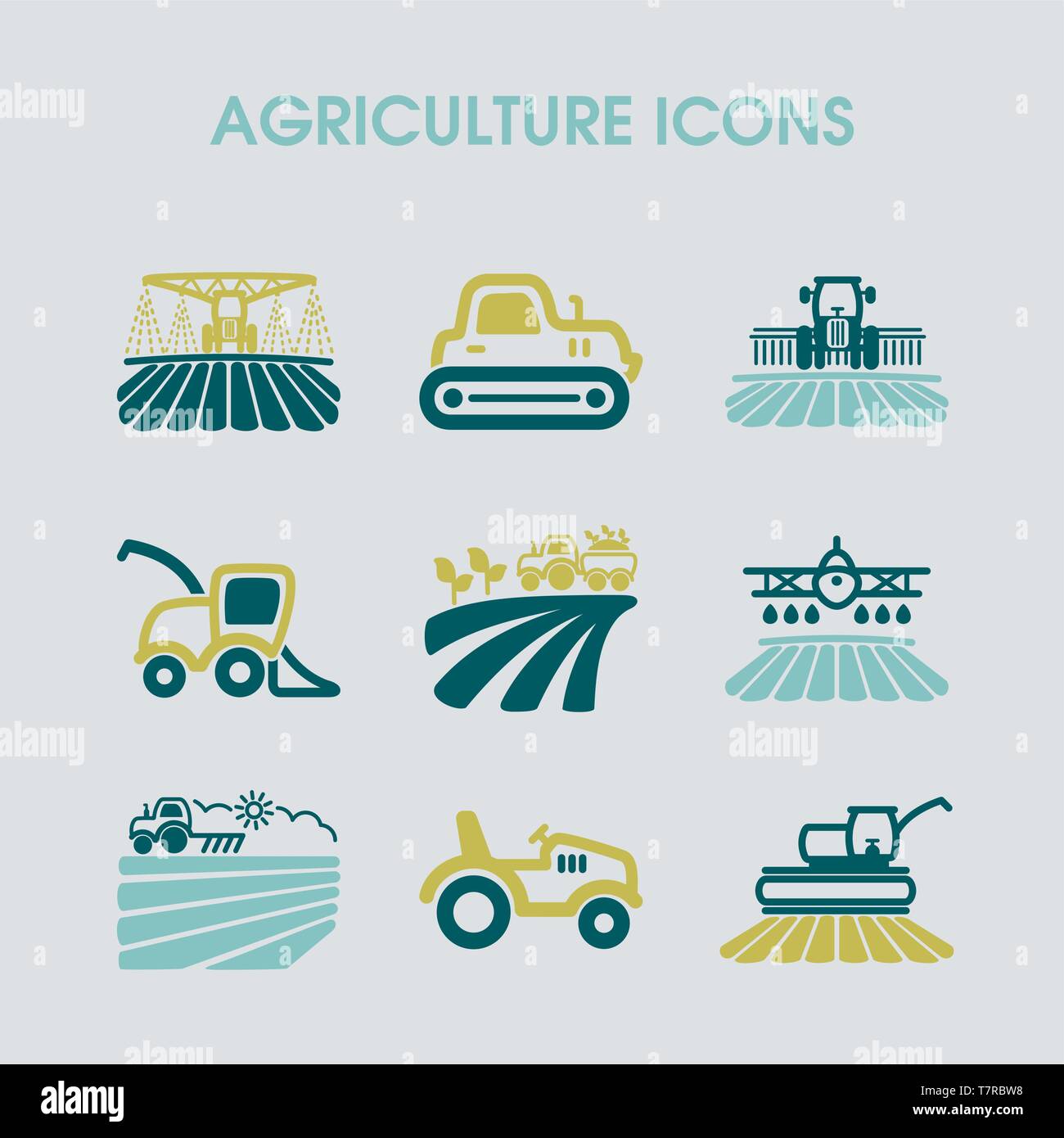 Farm Field icon. Agriculture transport sign. Graph symbol for your web ...