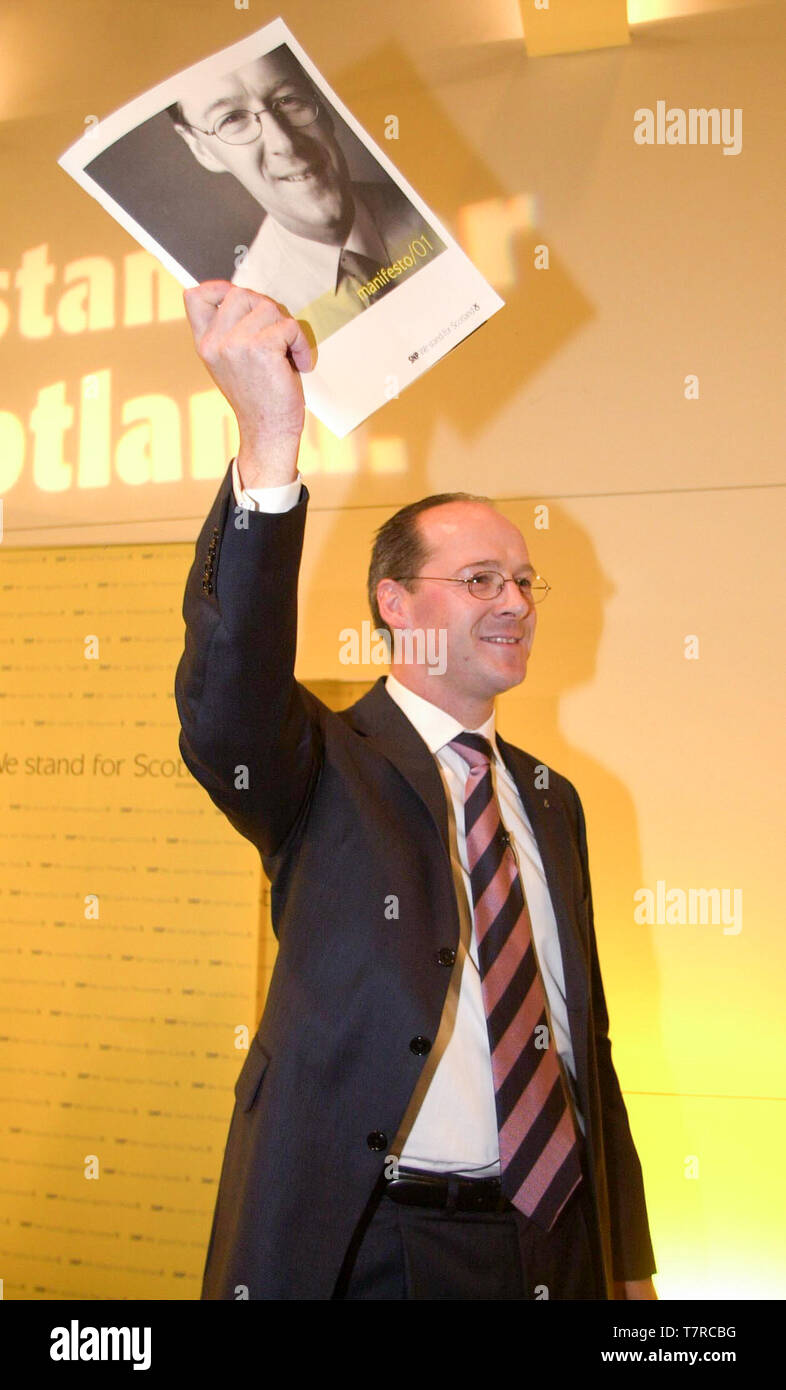 SNP leader John Swinney launches the parties manifesto at Dynamic Earth ...