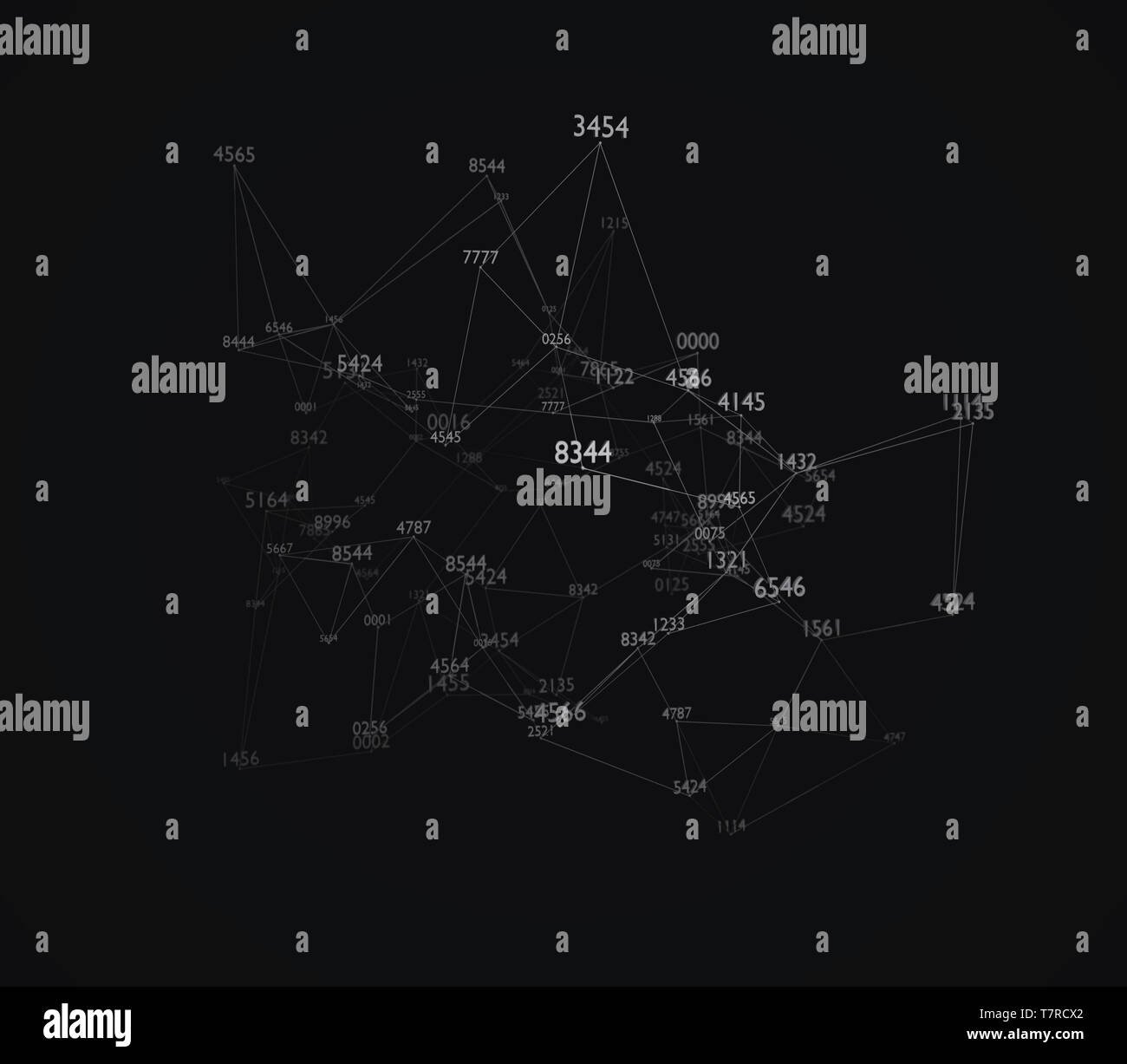 Abstract word cloud. Information concept Stock Photo - Alamy