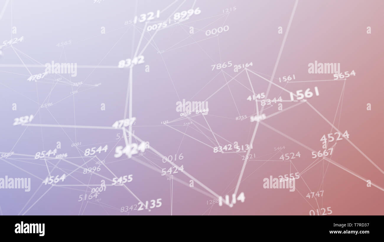 Chaos numbers word abstract hi-res stock photography and images - Alamy
