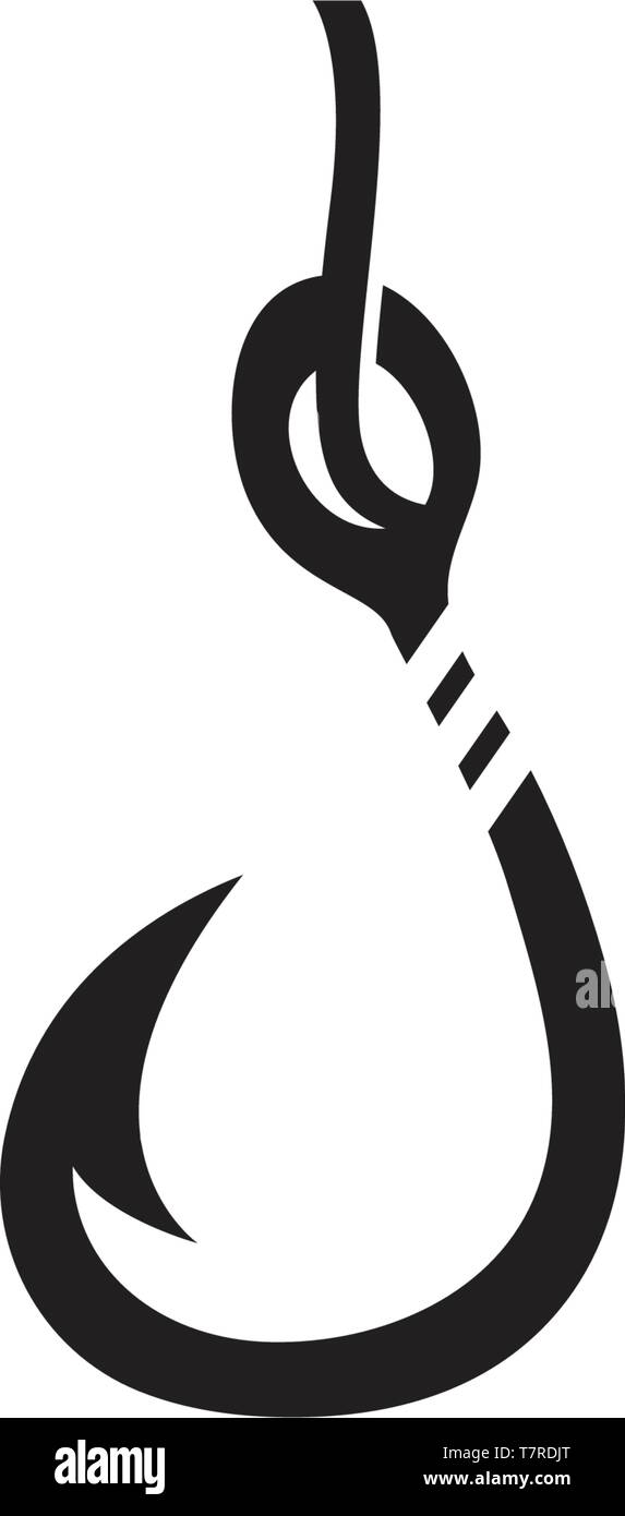 hook symbol and logo icon vector Stock Vector Image & Art - Alamy