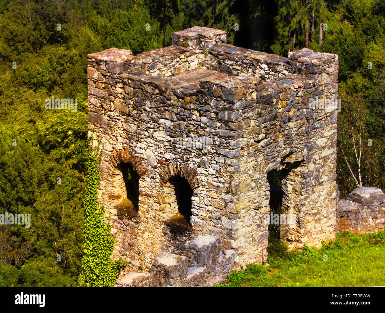 The castle Landskron is a rock castle northeast of Villach, Carinthia ...