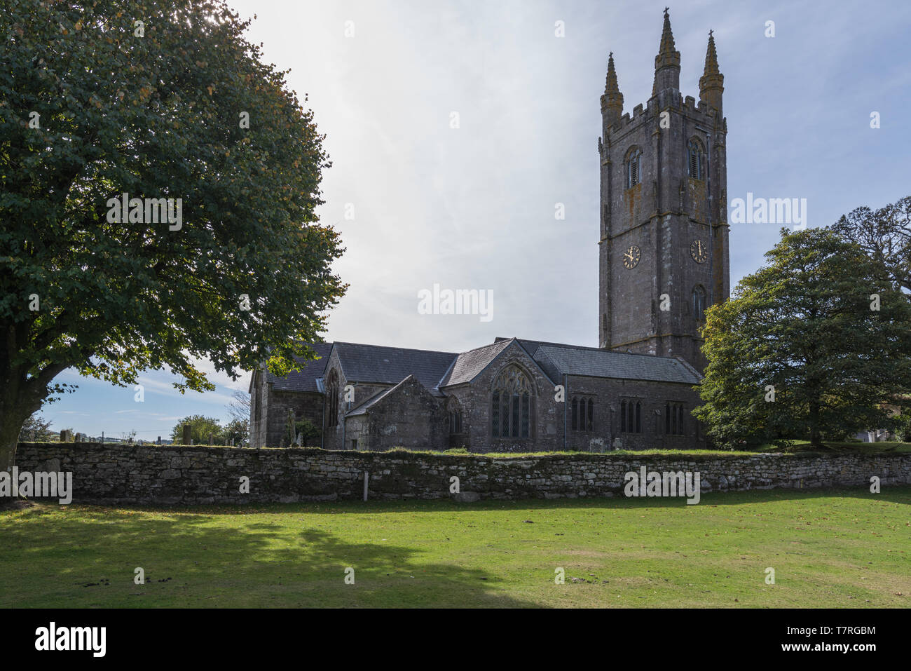 St Pancras Church, Widecombe Stock Photo - Alamy