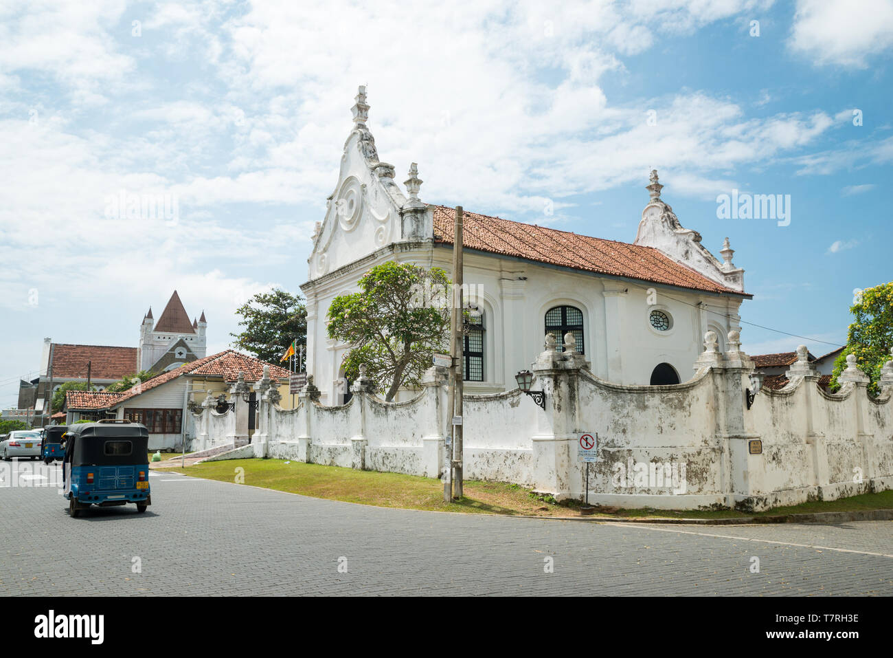 Dutch Reformed Church (Groote Kerk) b. 1755 inGalle, Southern Province ...