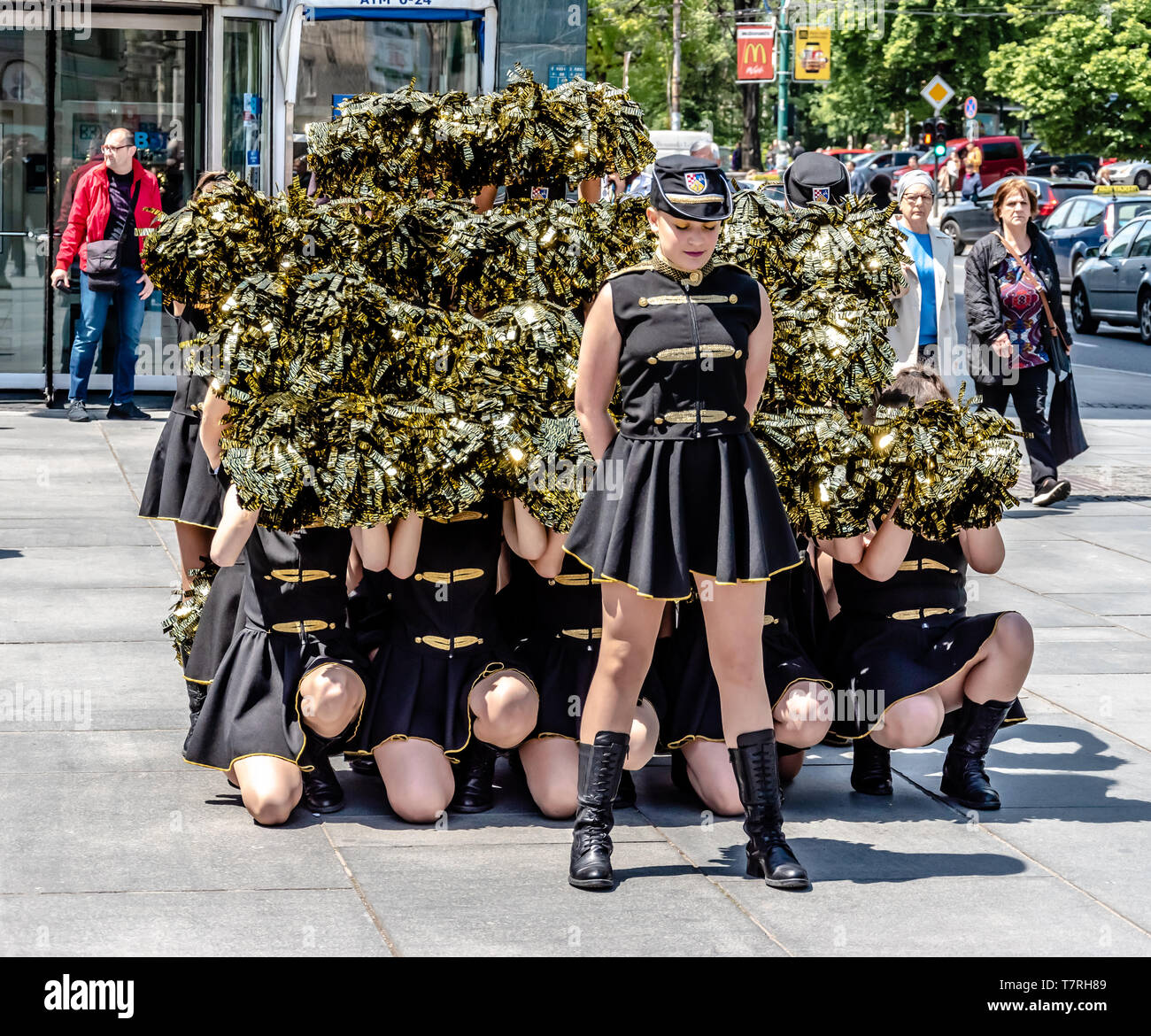 Majorettes baton hi-res stock photography and images - Alamy