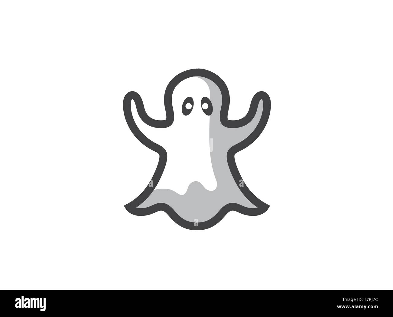 Cute Ghost Logo Cute Ghost Designs, Themes, Templates And Downloadable