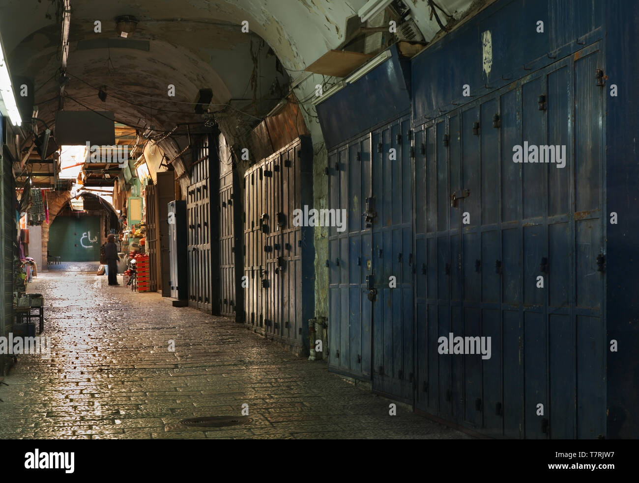 Old street in Jerusalem. Israel Stock Photo - Alamy