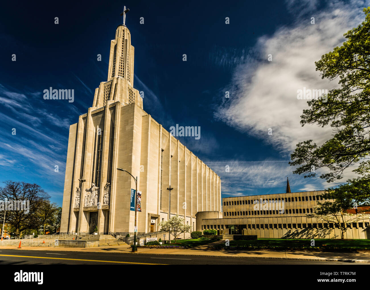 Cathedral of St. Joseph Hartford, Connecticut, USA Stock Photo - Alamy