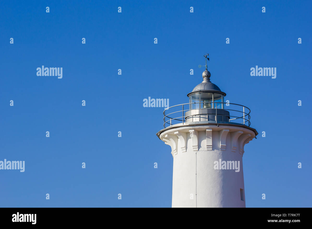 Top of the lighthouse Stock Photo - Alamy