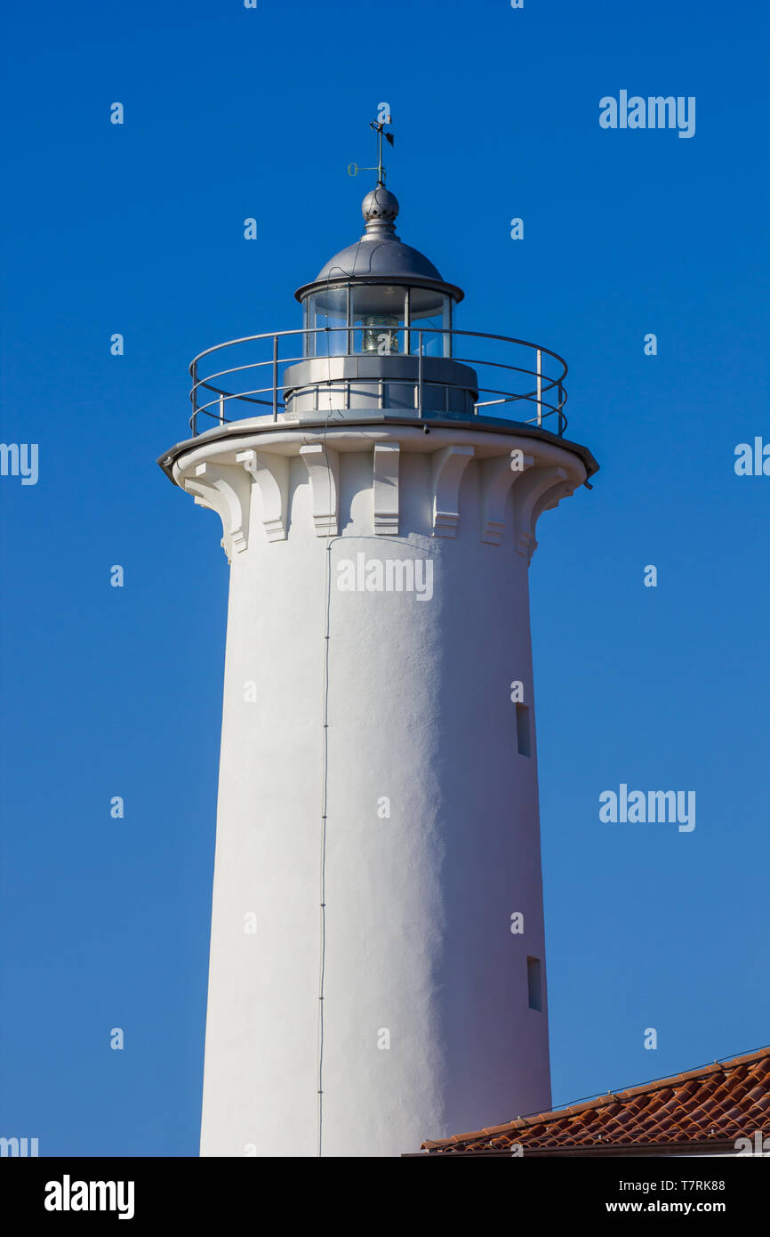 Top of the lighthouse Stock Photo - Alamy