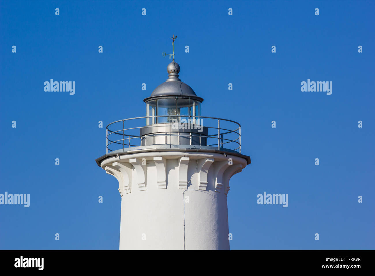 Top of the lighthouse Stock Photo - Alamy