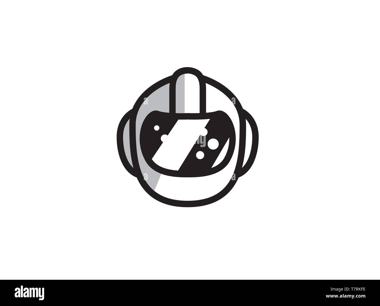 Security icon colored outline Cut Out Stock Images & Pictures - Alamy