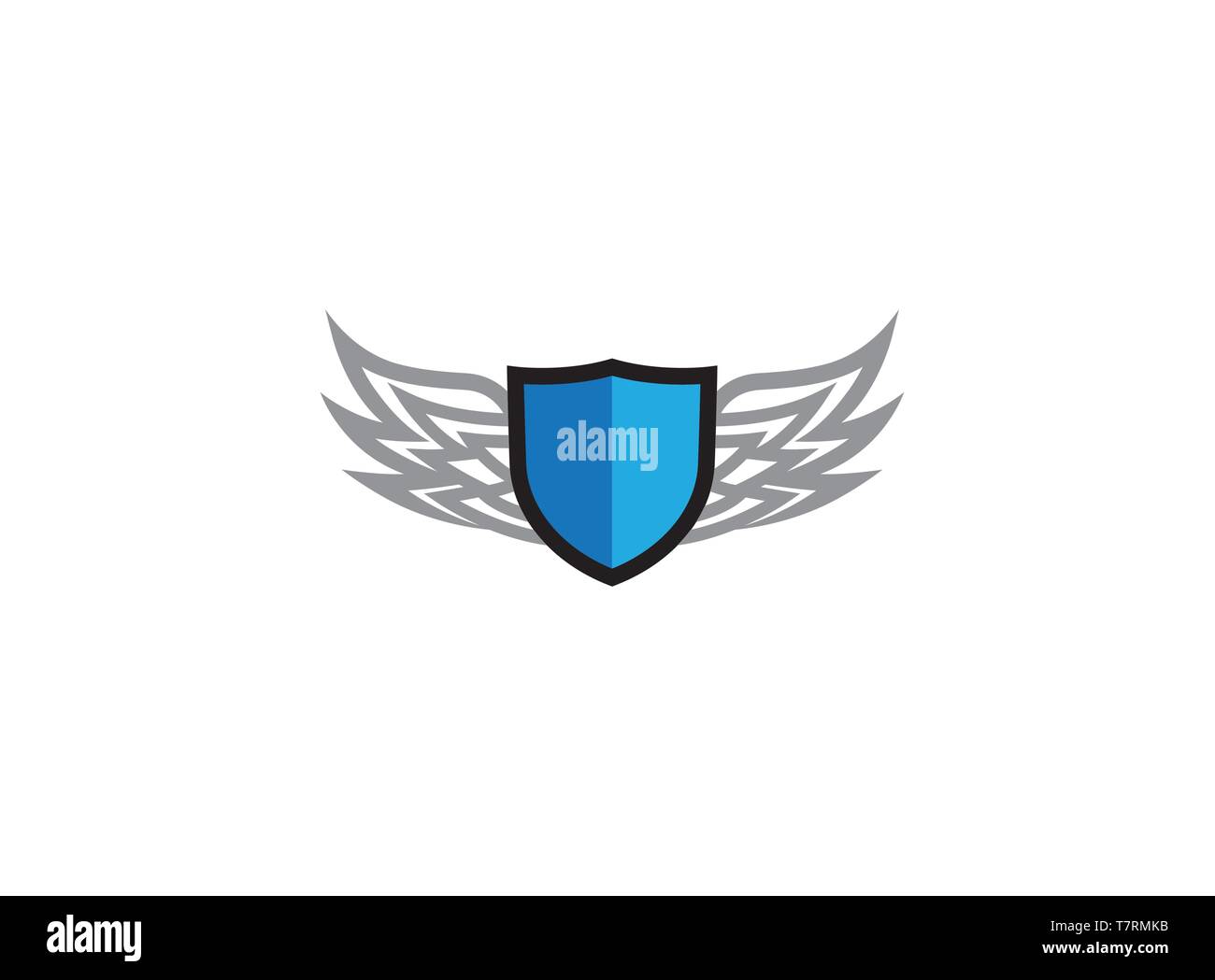 Secure wings Stock Vector Images - Alamy