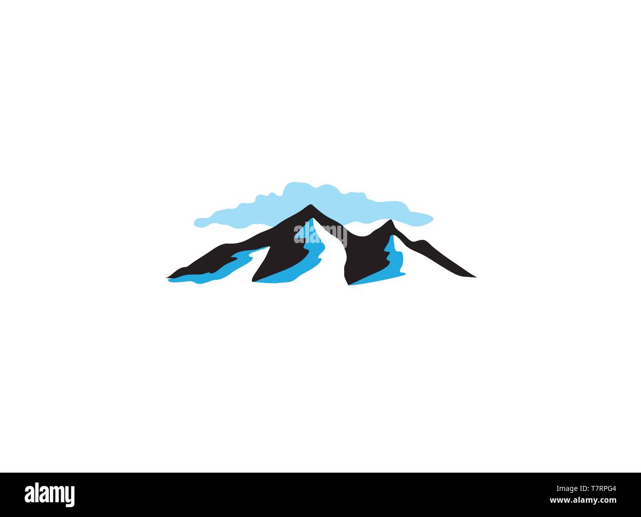 High elevation snow Cut Out Stock Images & Pictures - Alamy