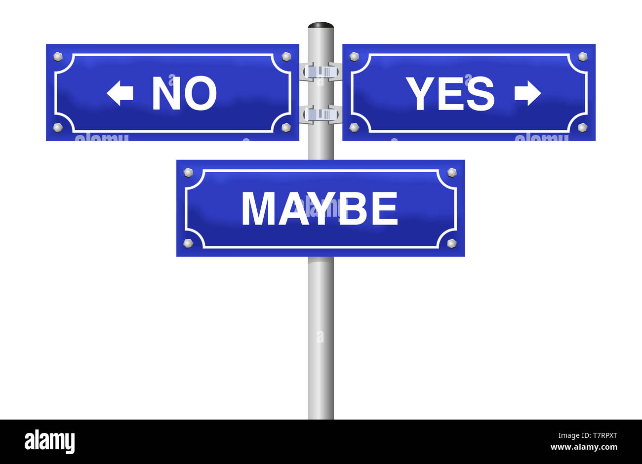 Uncertain sign hi-res stock photography and images - Alamy