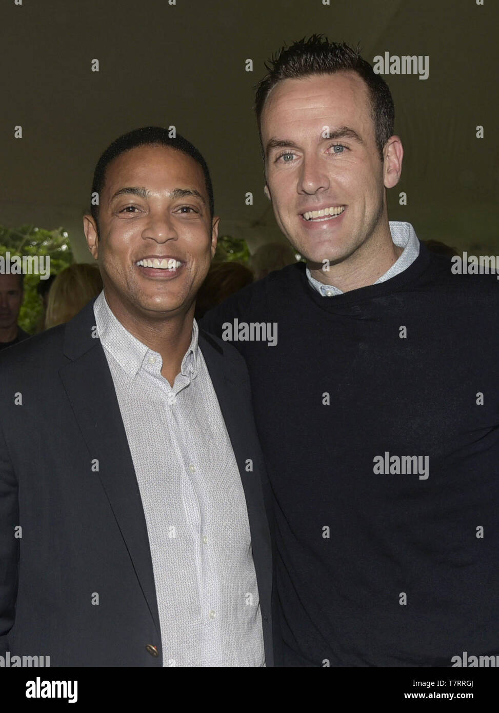 Don Lemon and partner Tim Malone attend the 12th Annual Get Wild Summer ...