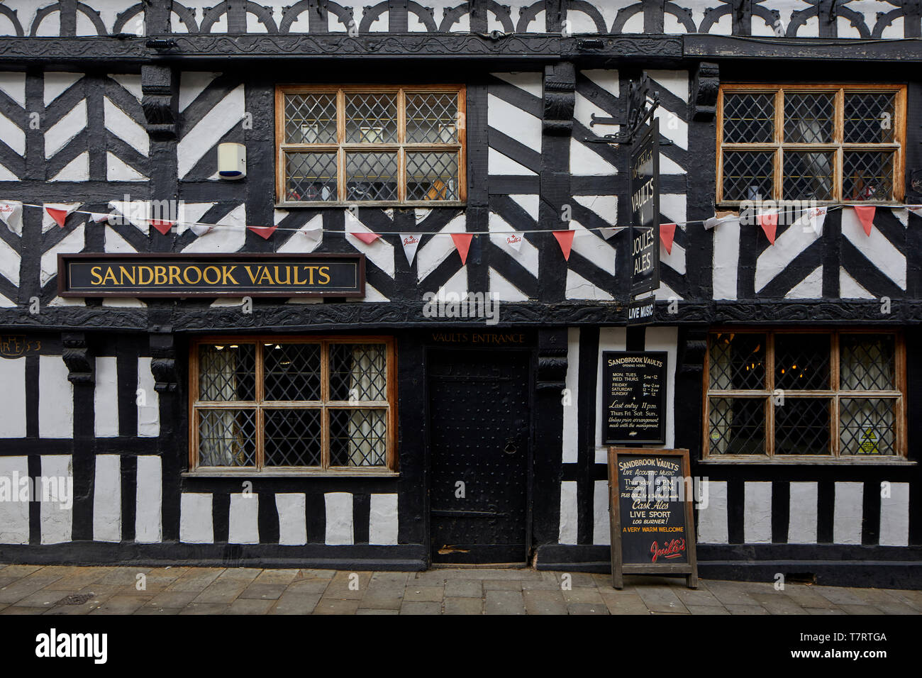 Market Drayton market town in north Shropshire, England. Sandbrook ...