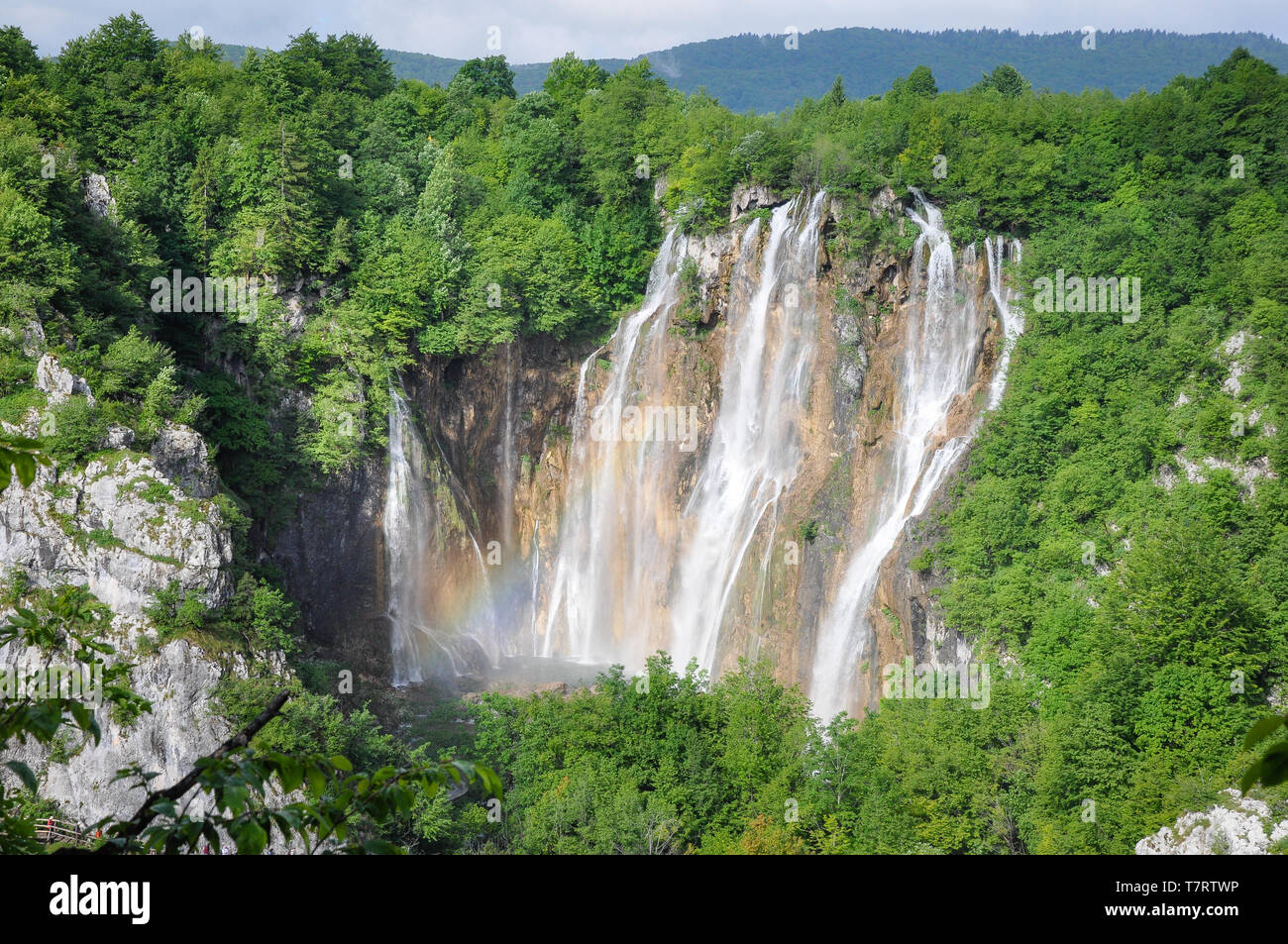 Veliki Slap Waterfall Plitvice Lakes National Park Stock Photo - Alamy