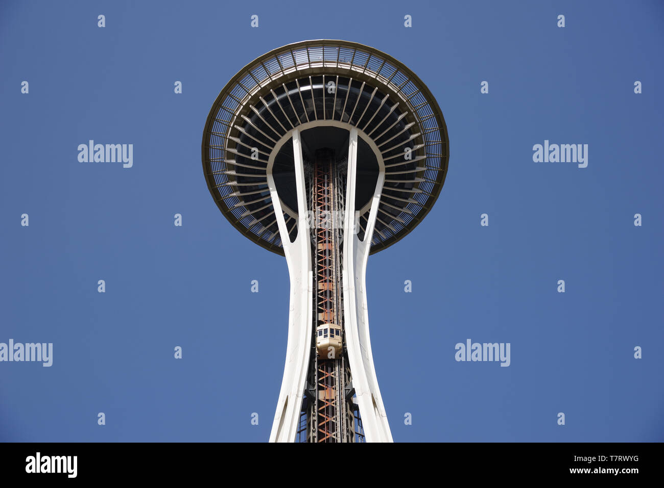 Space Needle observation tower in Seattle, USA Stock Photo - Alamy