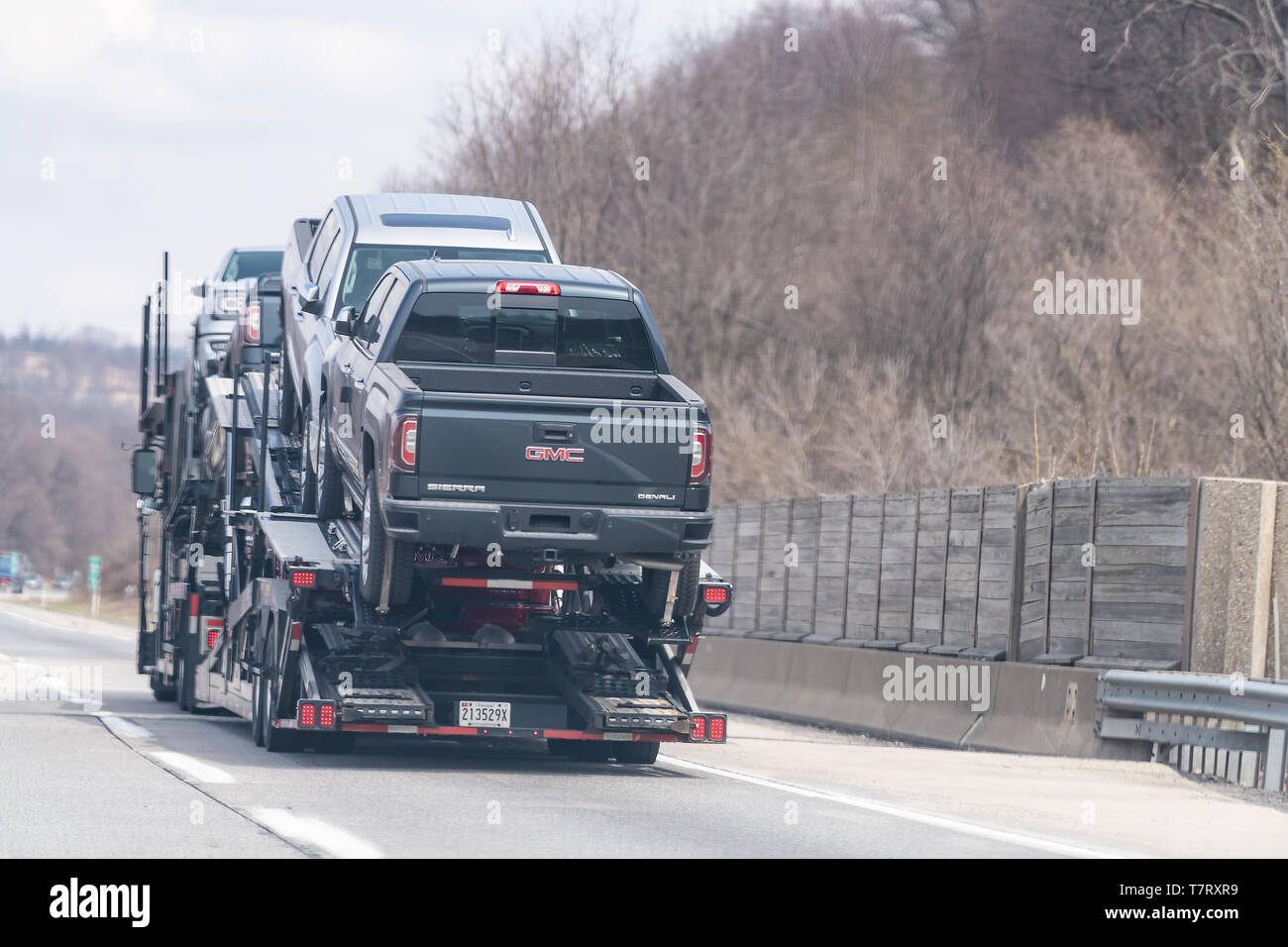 Usa american tow truck hi-res stock photography and images - Alamy