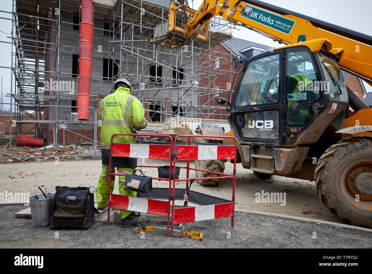 Broadband construction site hi-res stock photography and images - Alamy