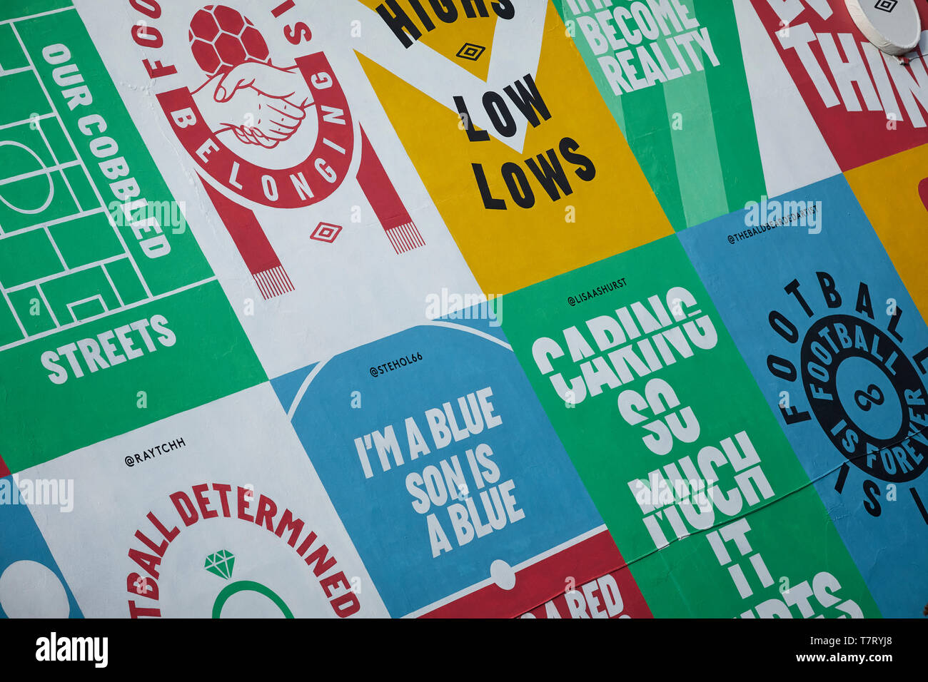 UMBRO celebrate their 95th year in business with a street art wall ...