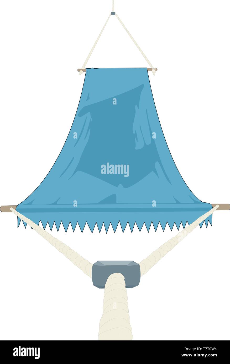 Hammock Vector Illustration Stock Vector Image & Art - Alamy