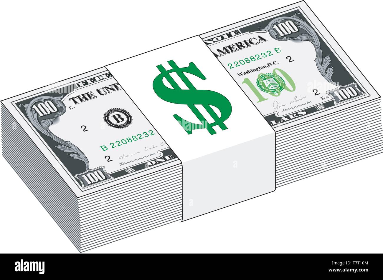 Currency Vector Illustration Stock Vector Image & Art - Alamy