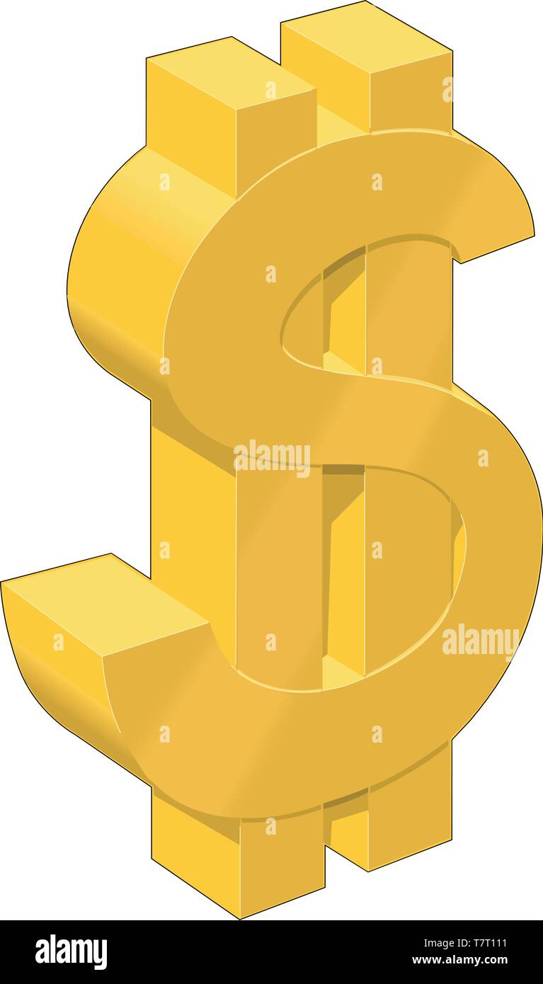 Dollar Sign Vector Illustration Stock Vector Image & Art - Alamy