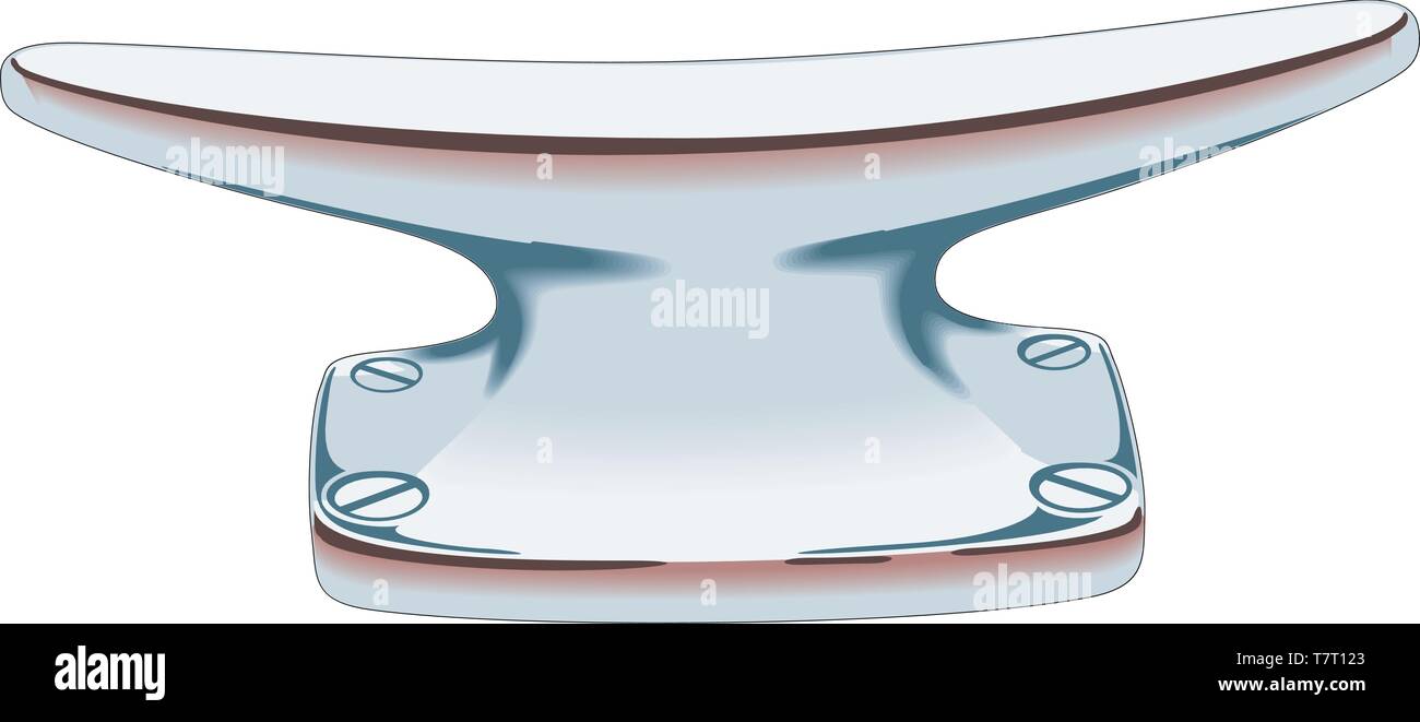 Boat Cleat Vector Illustration Stock Vector Image & Art - Alamy
