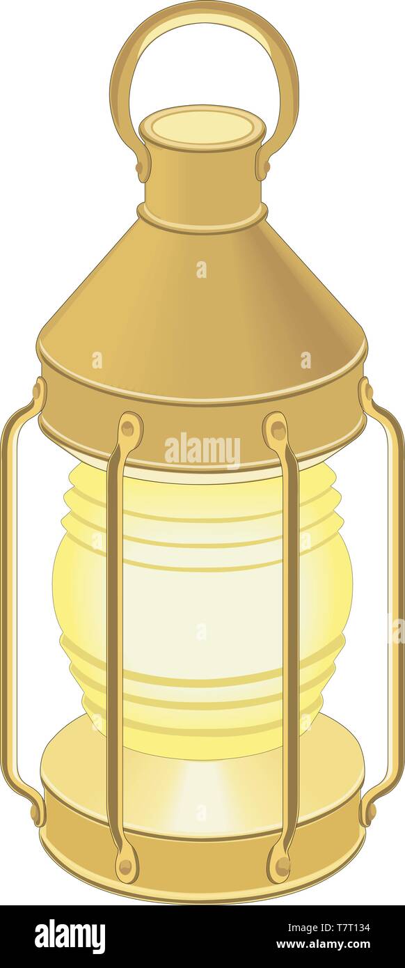 Boat lantern Stock Vector Images - Alamy