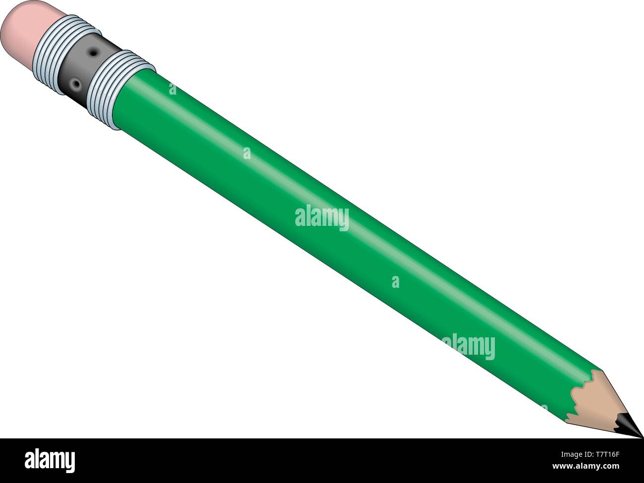 Pencil Vector Illustration Stock Vector Image & Art - Alamy
