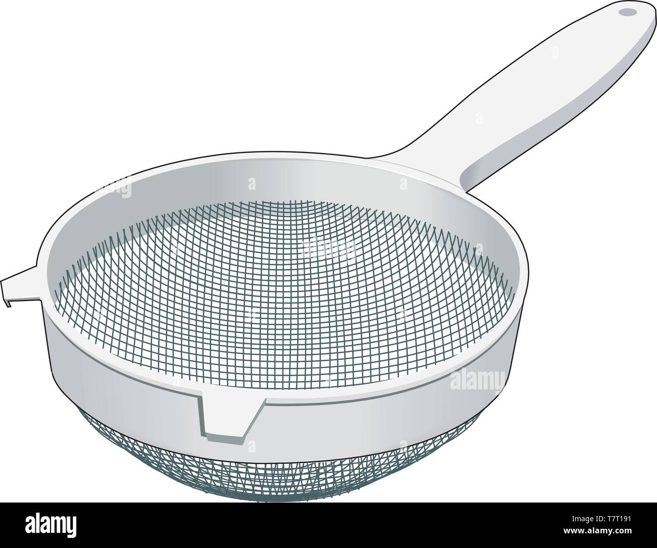 Wire strainer Stock Vector Images - Alamy