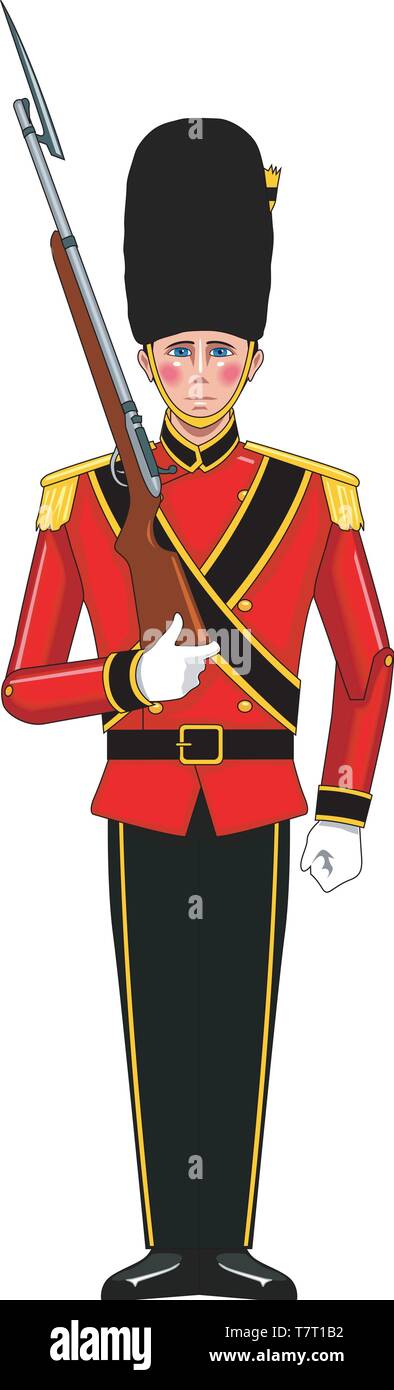 Toy Soldier Vector Illustration Stock Vector Image & Art - Alamy