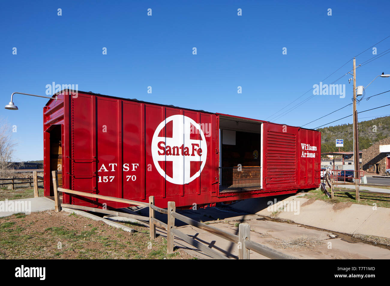 Santa Fe Railroad Box Cars at Annabelle Parkhill blog