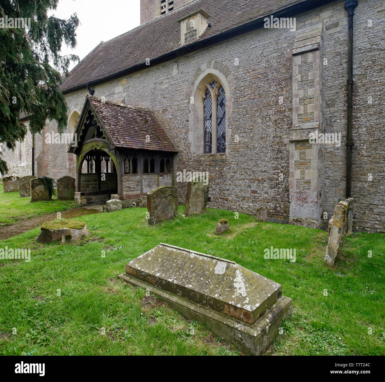 St Laurence Church, Longney, Berkeley Vale, Gloucestershire Stock Photo ...