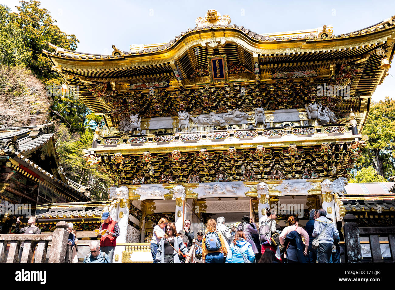 Yomeimon at nikko toshogu hi-res stock photography and images - Alamy