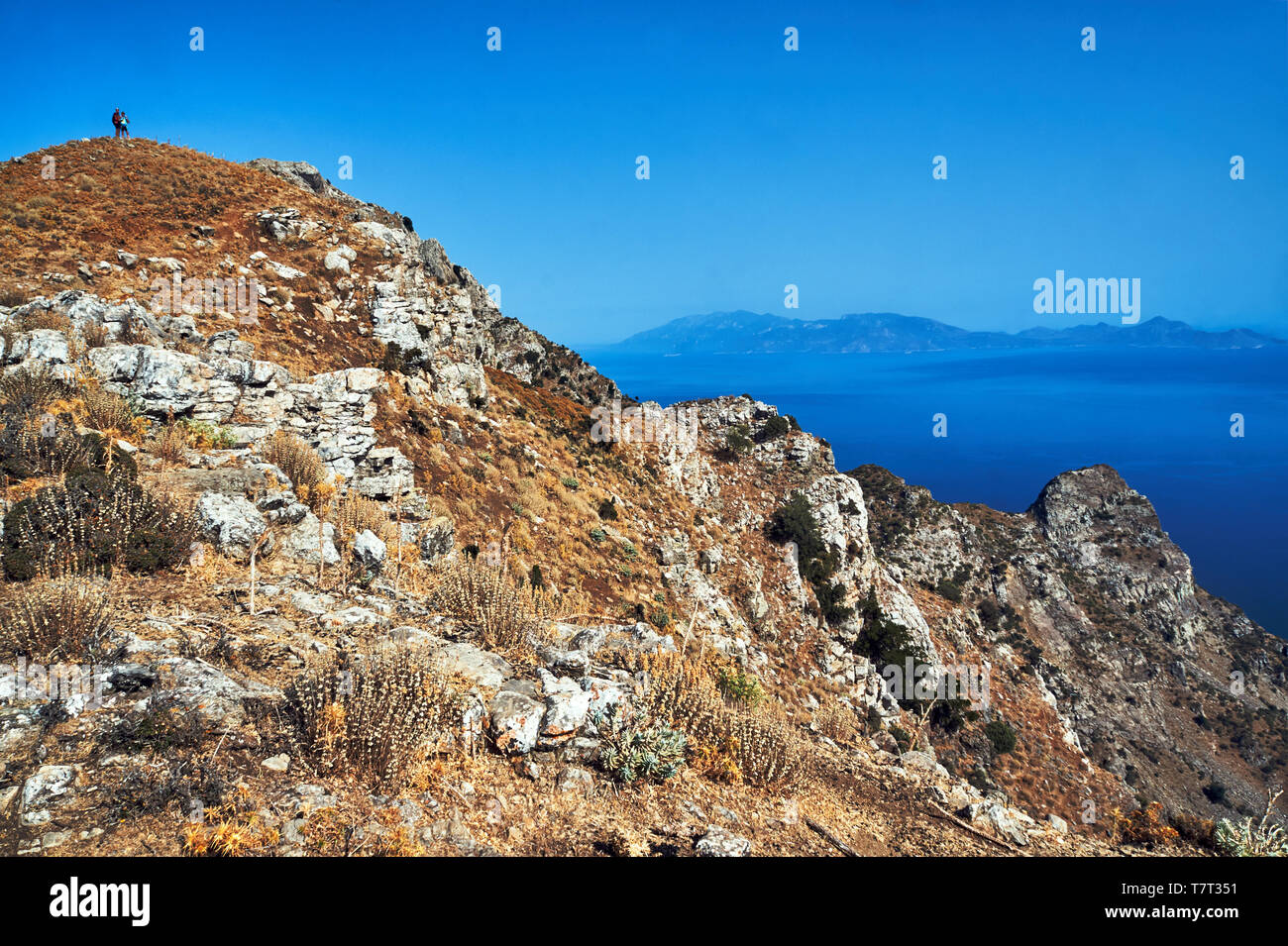 Rocky hillside on the island of Kos in Greece Stock Photo - Alamy