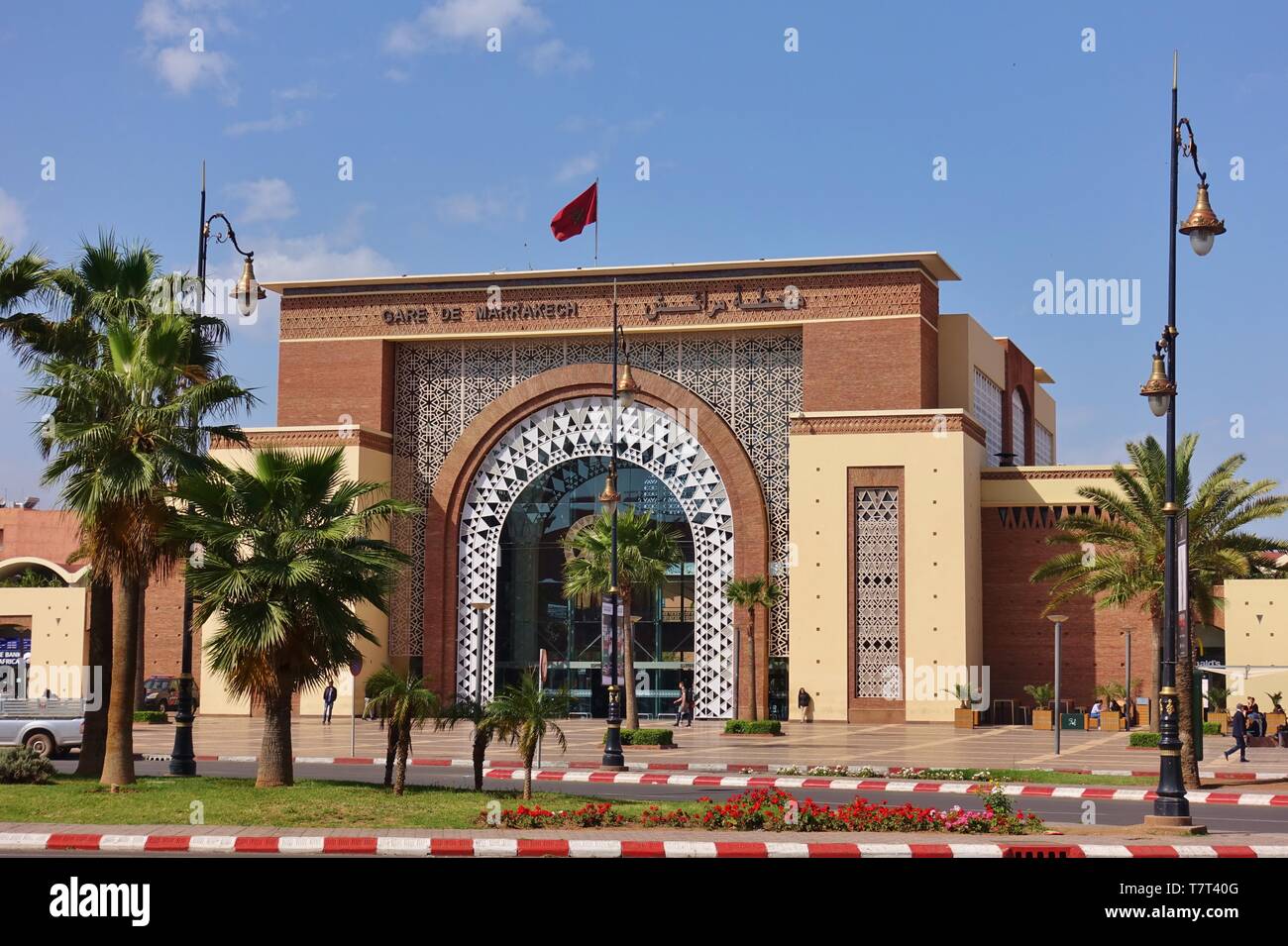 Marrakech railway train station hi-res stock photography and images - Alamy