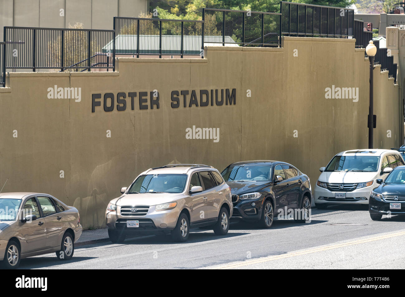 Lexington, USA - April 18, 2018: Alumni Memorial Field at Foster ...