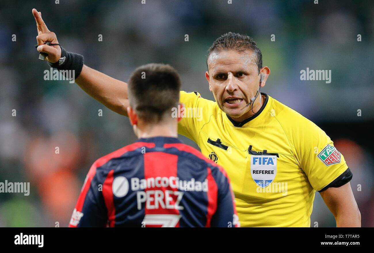Sao Paulo, Brazil. 08th May, 2019. PALMEIRAS X SAN LORENZO ARG - The ...