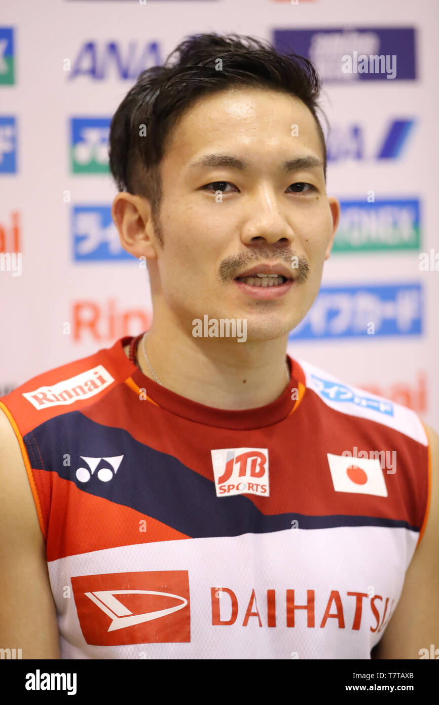 Tokyo, Japan. 8th May, 2019. Keigo Sonoda (JPN) Badminton : Japan ...