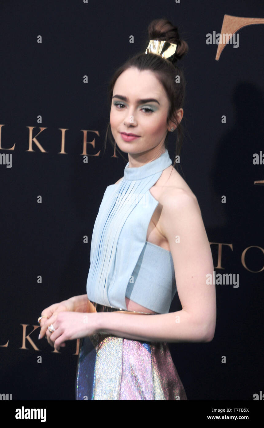 Los Angeles, California, USA 8th May 2019 Actress Lily Collins attends ...