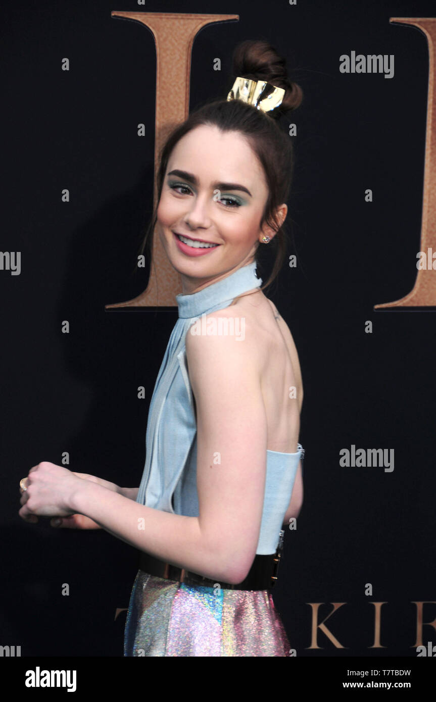 Los Angeles, California, USA 8th May 2019 Actress Lily Collins attends ...
