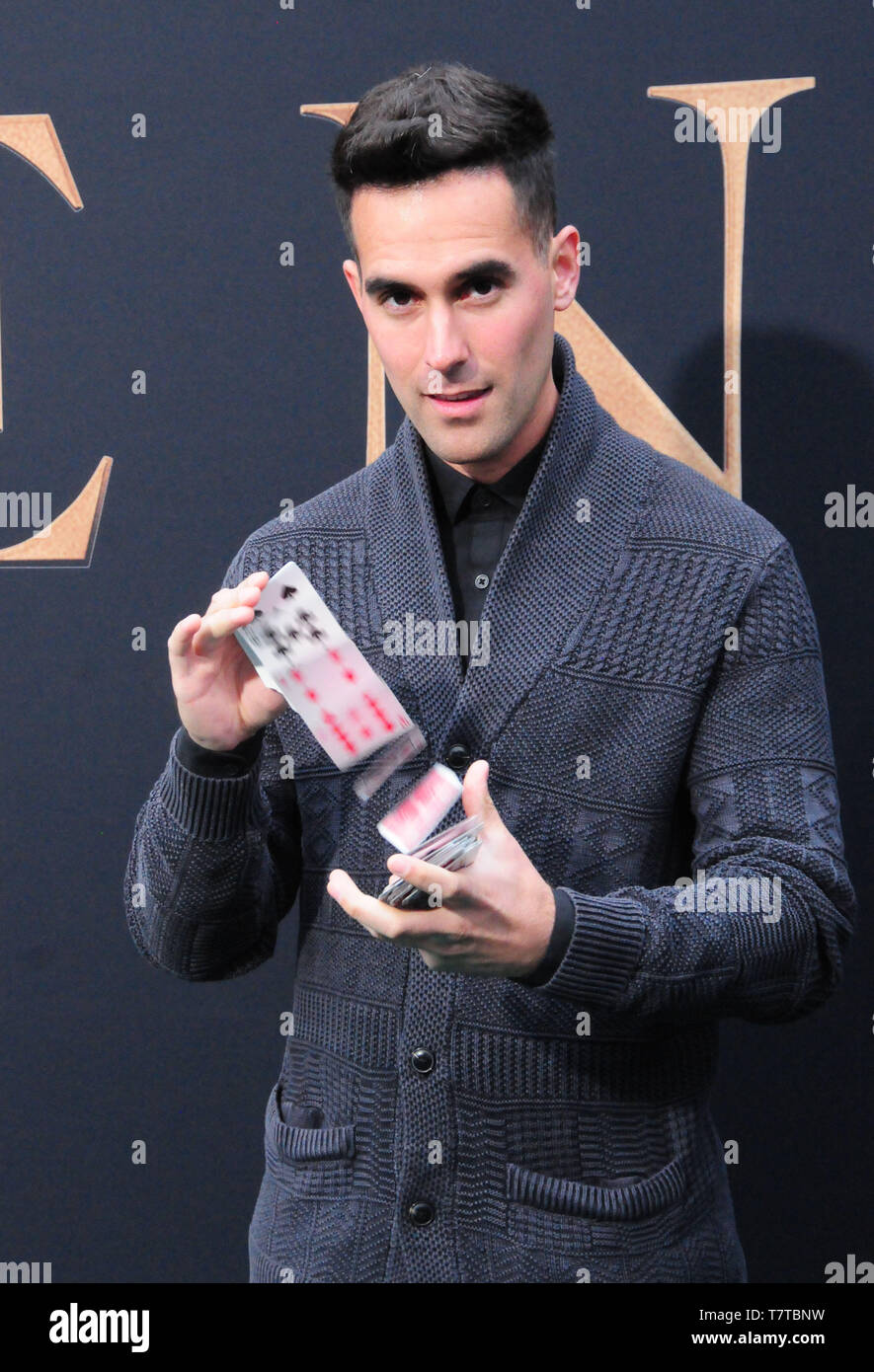 Los Angeles, California, USA 8th May 2019 Magician Daniel Fernandez ...