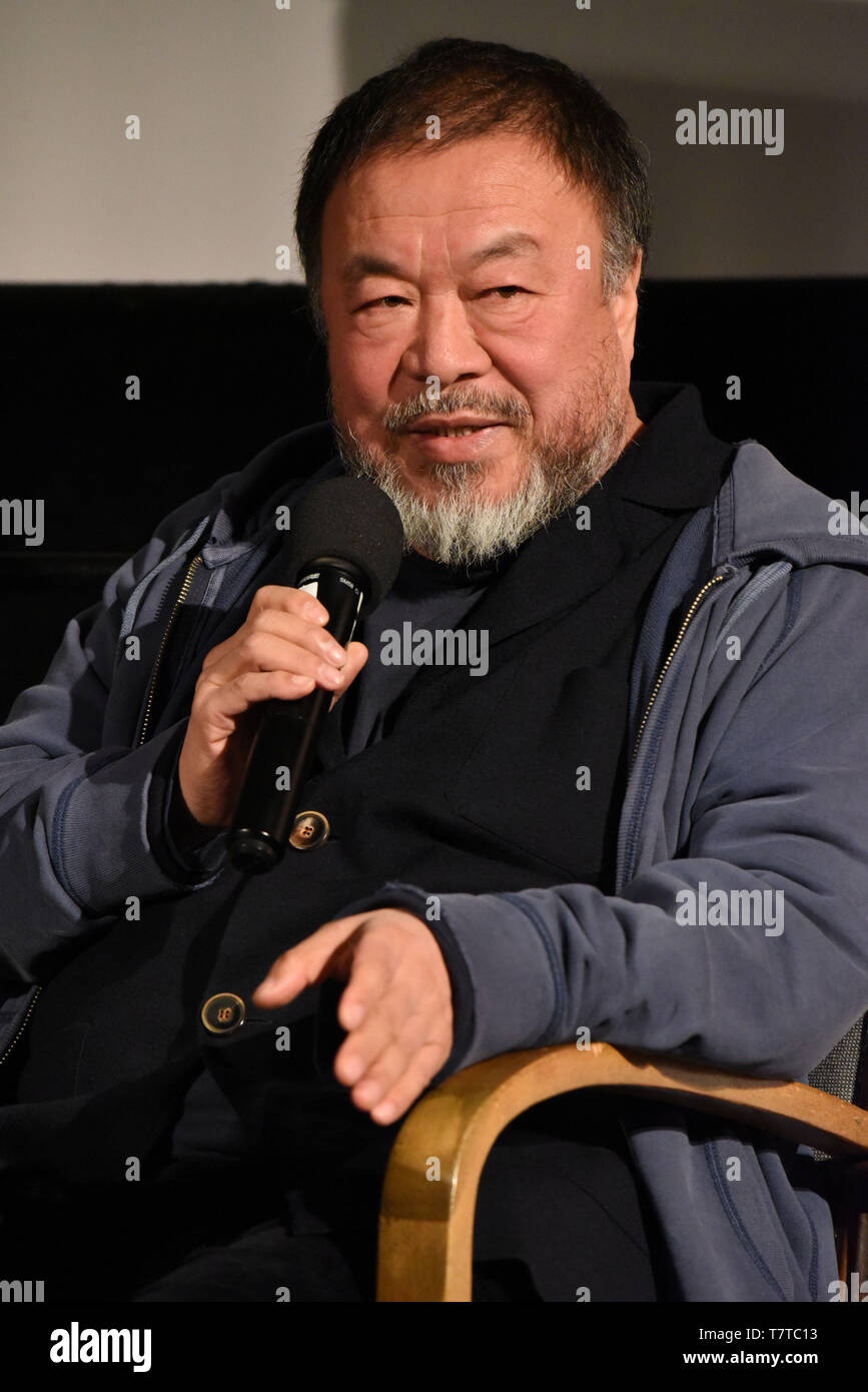 Berlin, Germany. 6th May, 2019. Artist Ai Wei Wei discusses his new ...